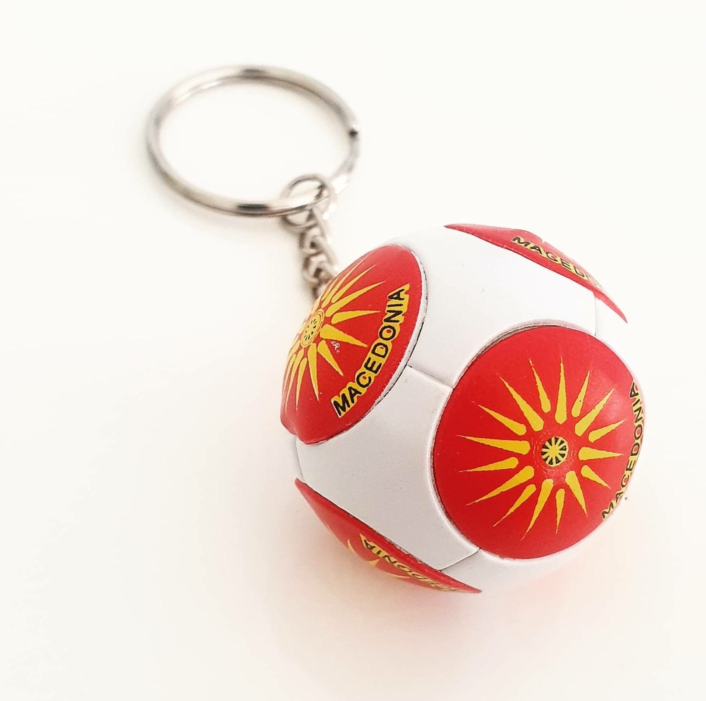 Kutlesh Sun Soccer - Keyring | Macedonian Gifts
