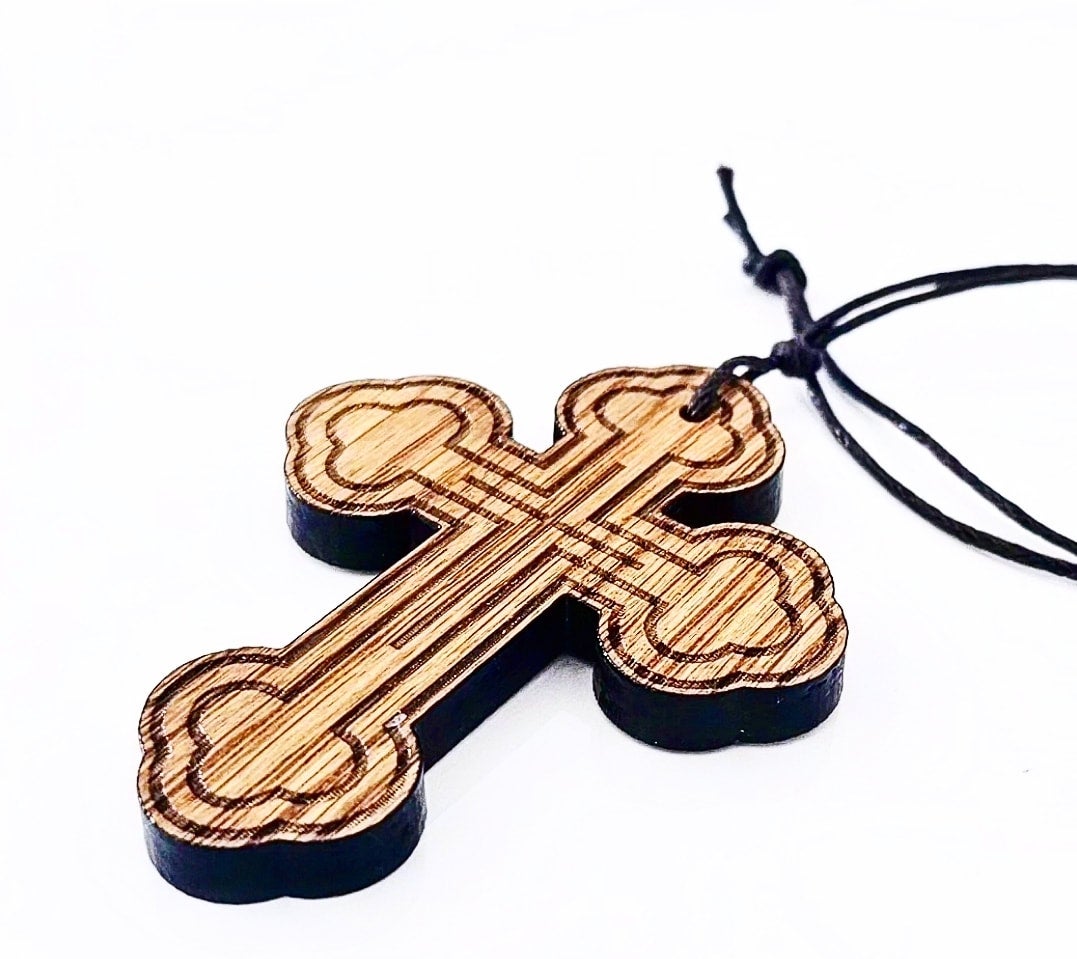Macedonian Orthodox Necklace - Cross | Macedonian Gifts