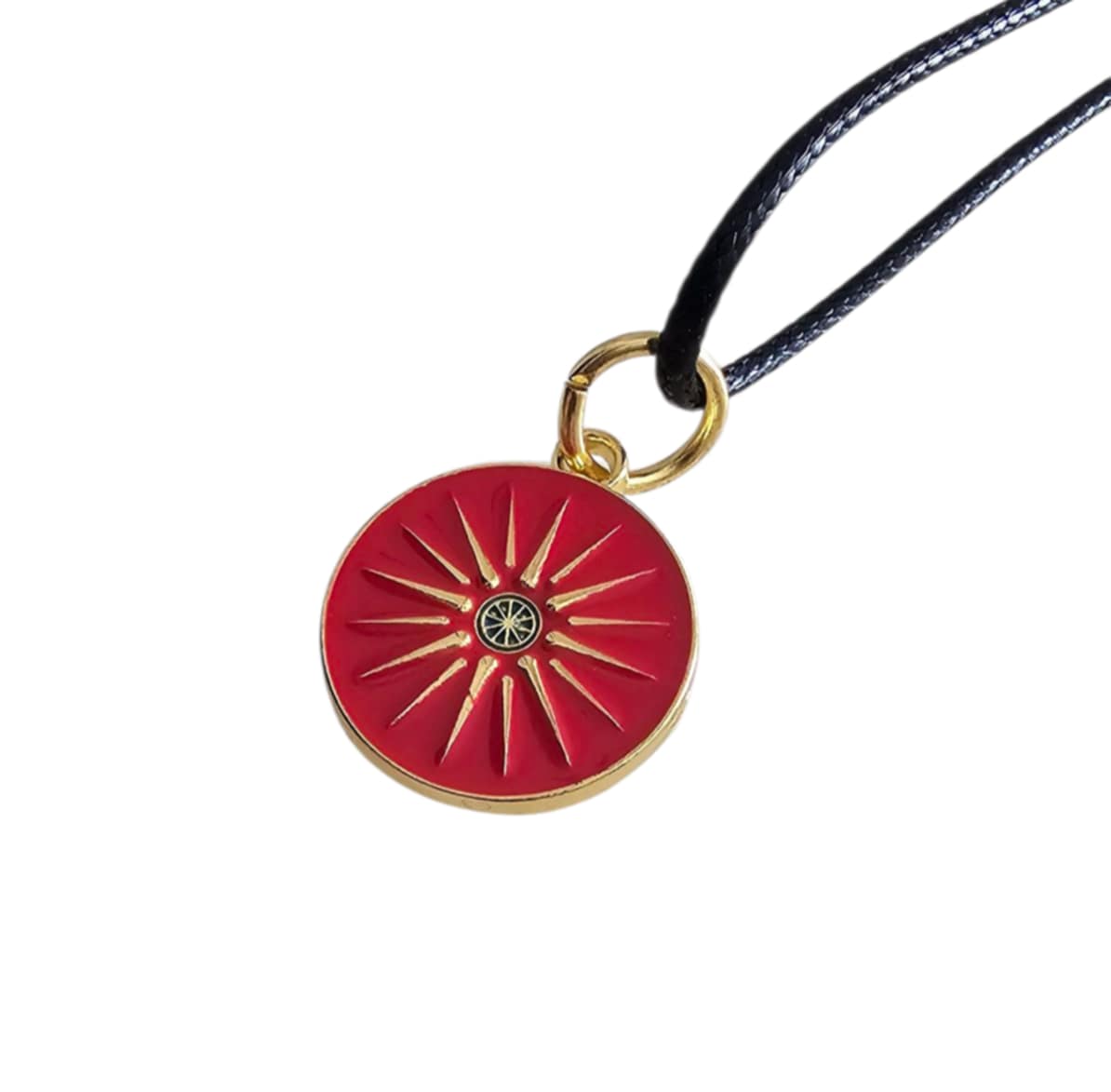 Macedonian Necklace (Red Kutlesh Sun) | Macedonian Gifts
