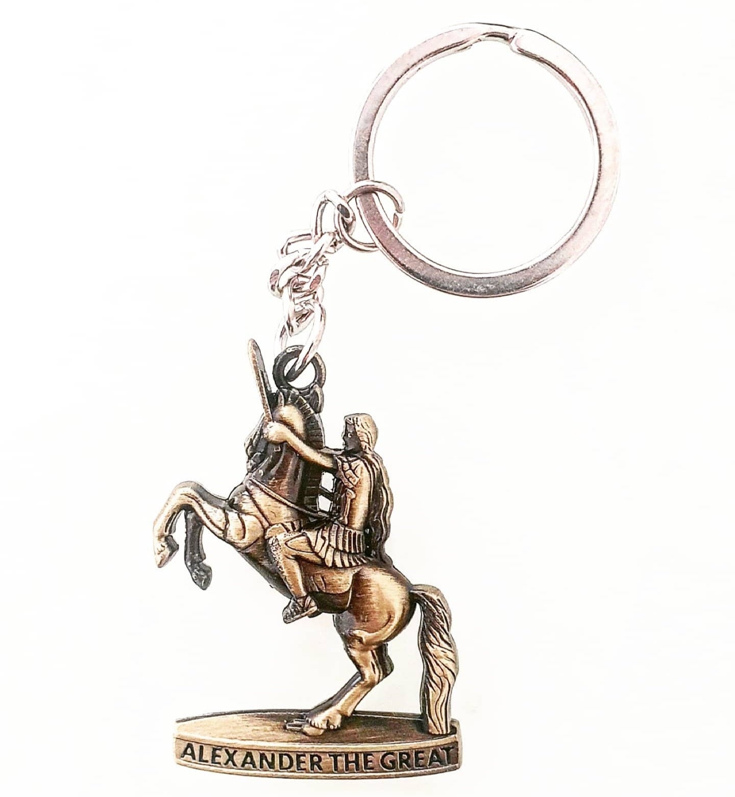 Alexander the Great - Bronze Key Ring | Macedonian Gifts
