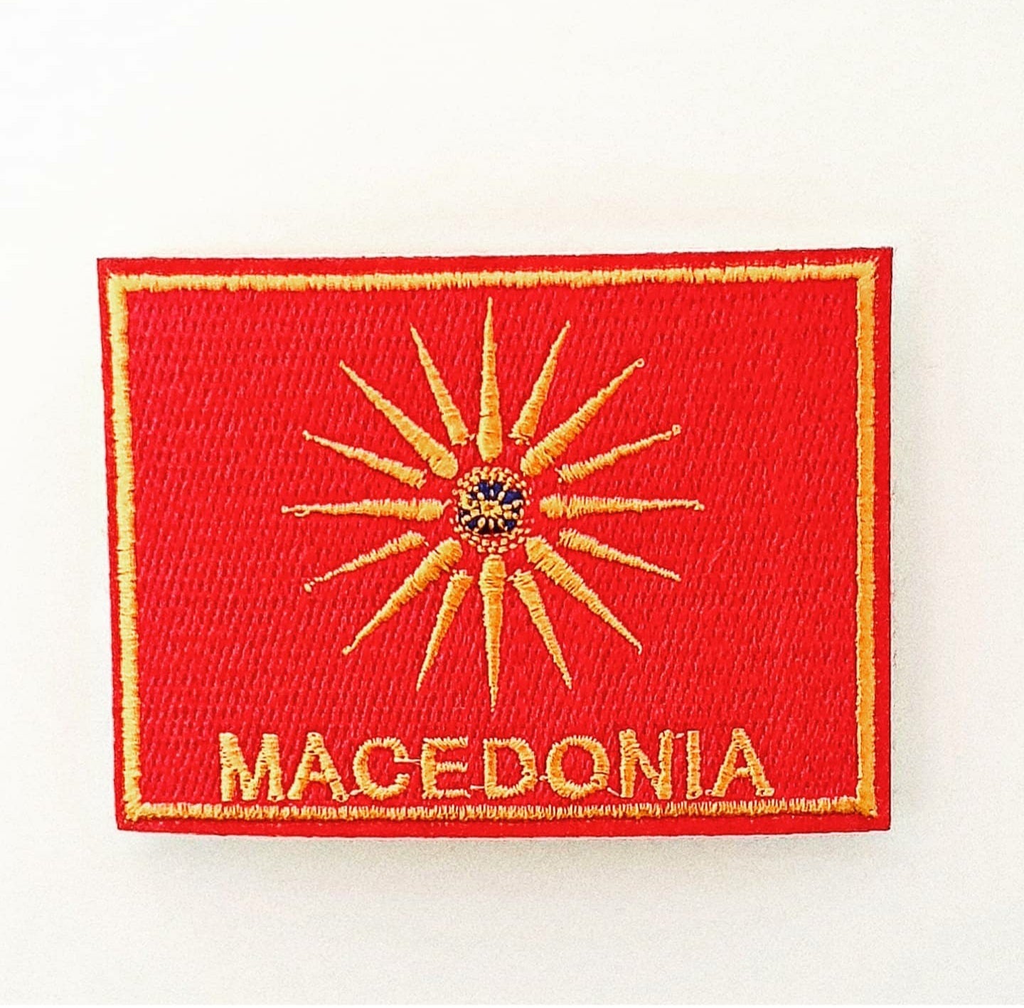 Macedonian Patch - Embroided | Macedonian Gifts