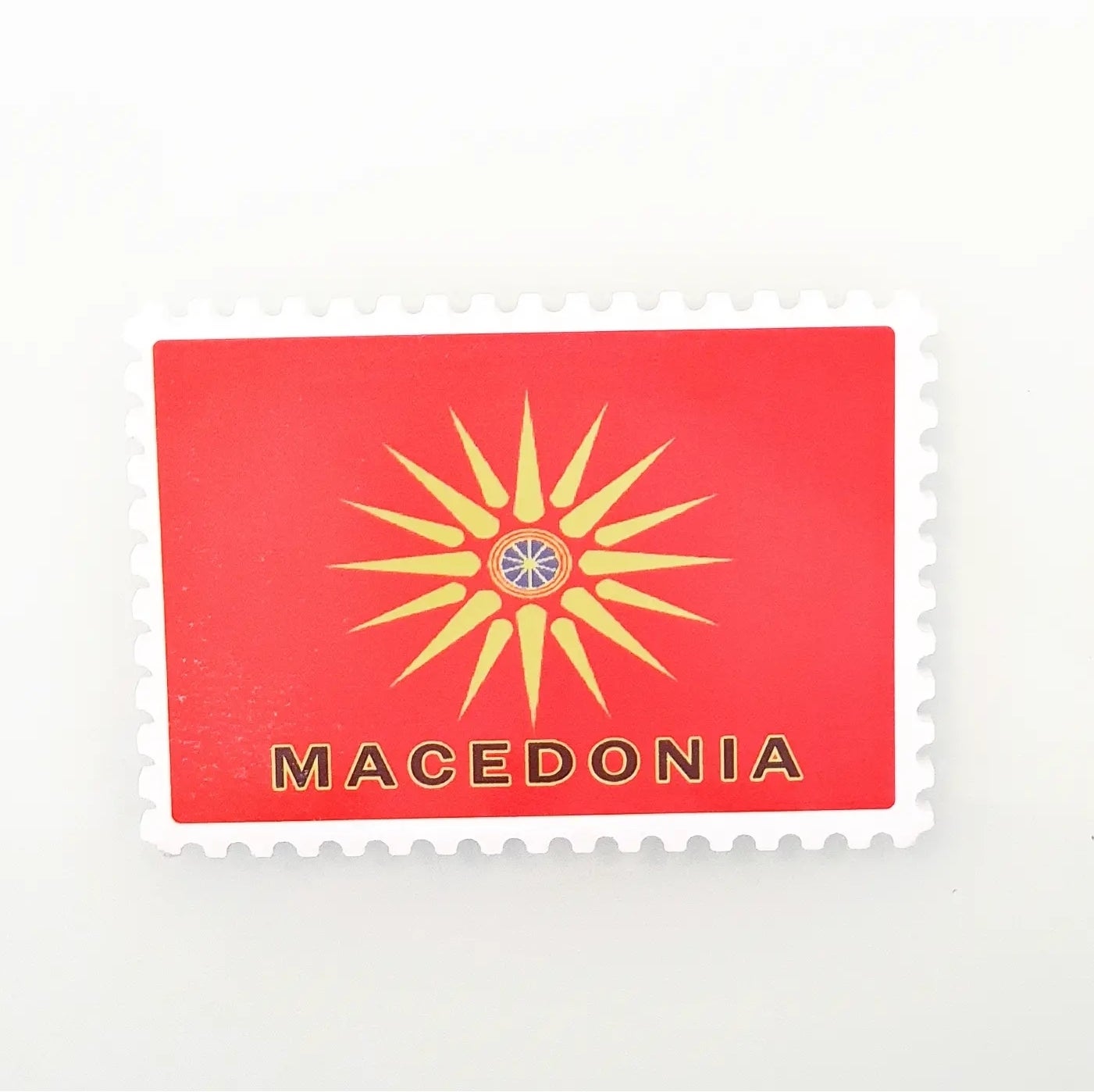 Macedonian Kutlesh Sun (Magnet) | Macedonian Gifts