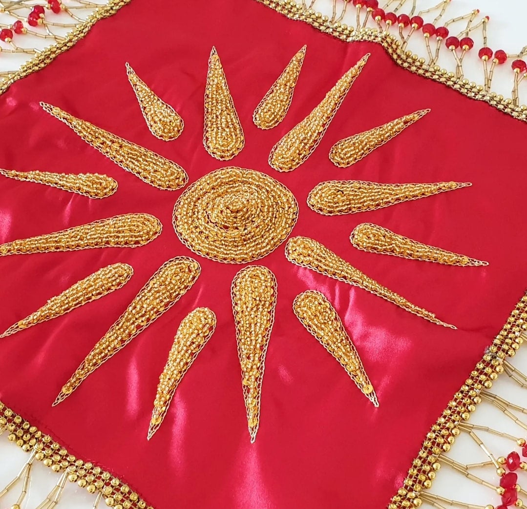 Kutlesh Sun Beaded Shamifche | Macedonian Gifts